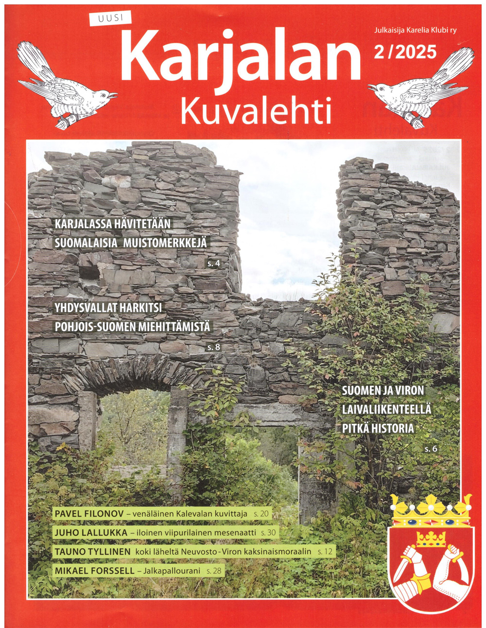 Karjalan Kuvalehti | Karelia Klubi ry:n julkaisema lehti